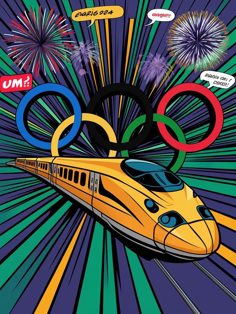 Eurostar Dévoile Son Train Doré Pour Célébrer Les JO De Paris 2024 ...