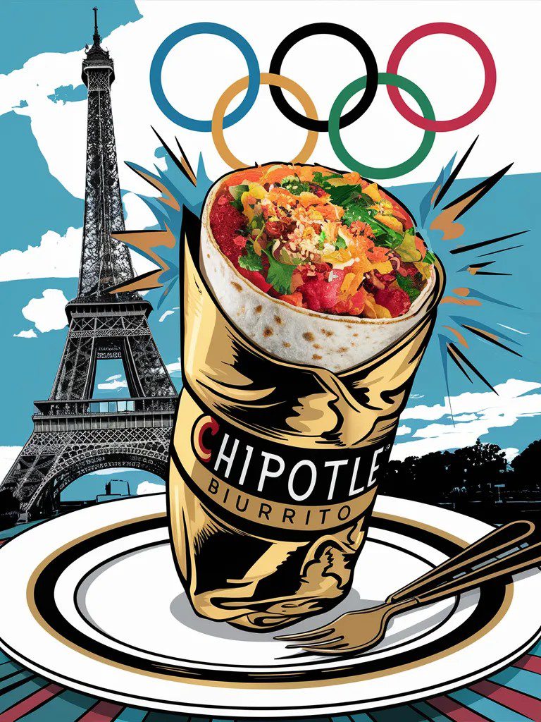 Chipotle Célèbre les JO de Paris 2024 avec ses Burritos Dorés ...