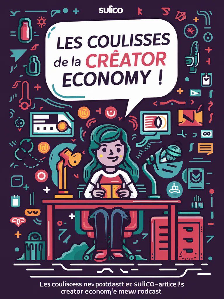 Sulico Lance Son Podcast Sur La Creator Economy - comdigitale.blog
