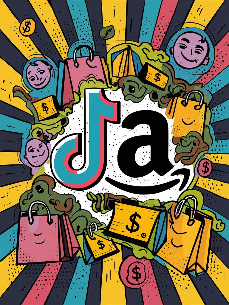 TikTok S'Allie à Amazon pour Faciliter les Achats In-App - comdigitale.blog