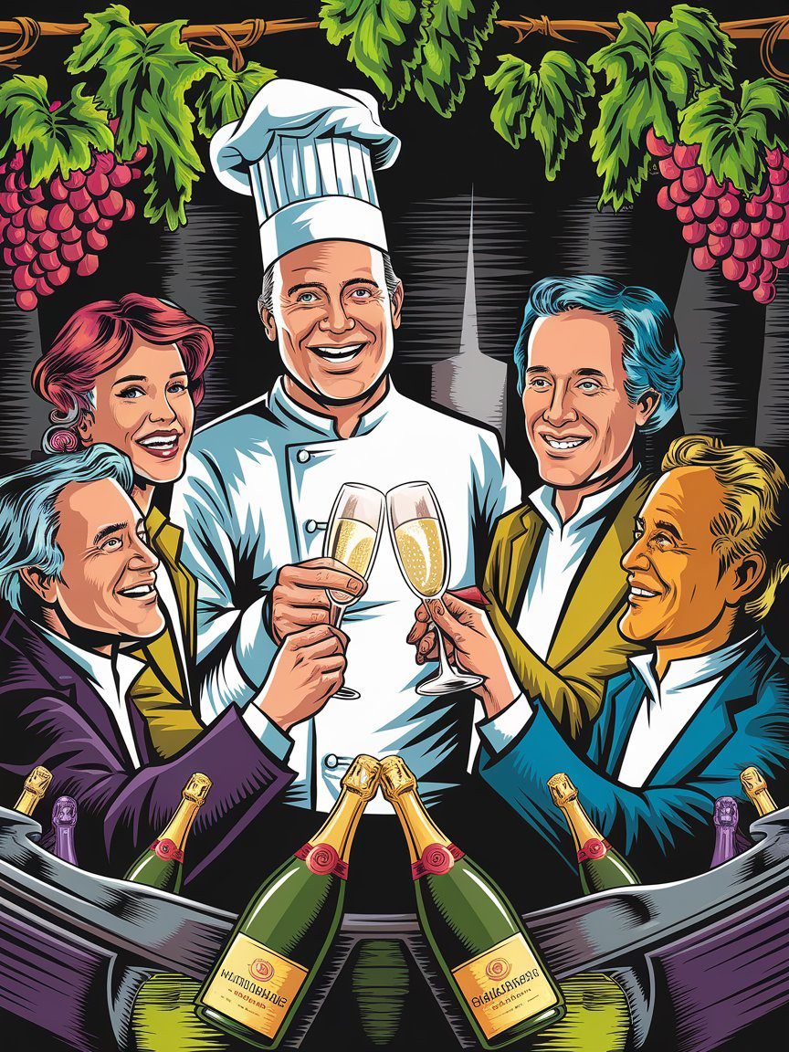 Un Chef Étoilé Et Quatre Vignerons De Champagne S'Associent ...