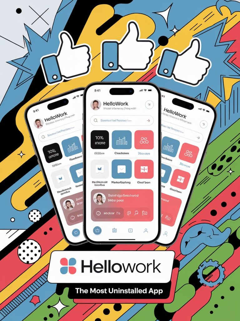 Hellowork : L'Application Qui Célèbre Vos Désinstallations ...