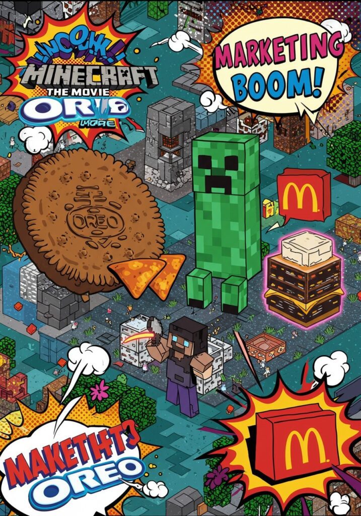 Top 5 Initiatives Marketing pour Minecraft, Le Film - comdigitale.blog