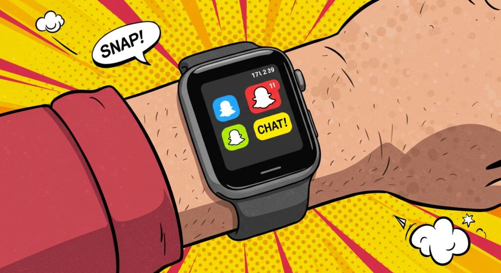 Snapchat Lance Son Application Apple Watch - comdigitale.blog