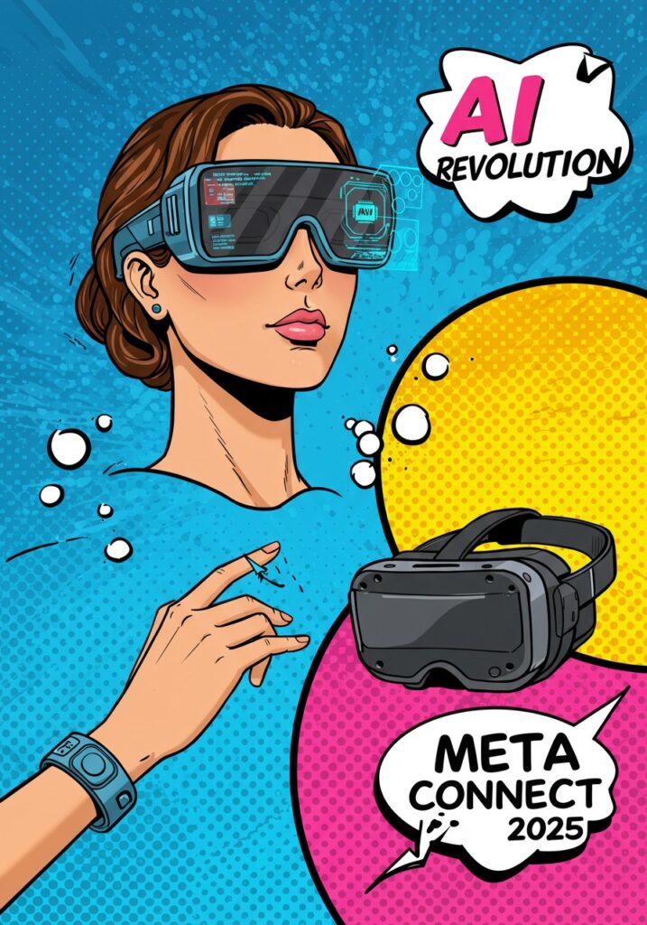 Meta Connect 2025 : Nouveaux Lunettes IA et VR - comdigitale.blog