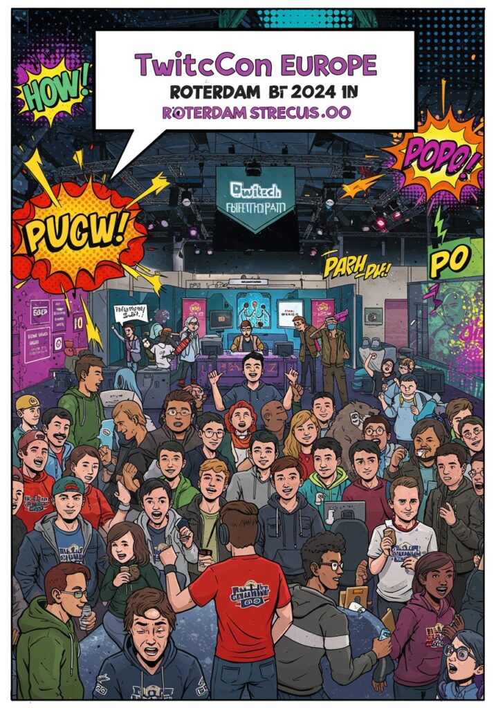 TwitchCon Europe 2024 : Rotterdam Vibrera - comdigitale.blog