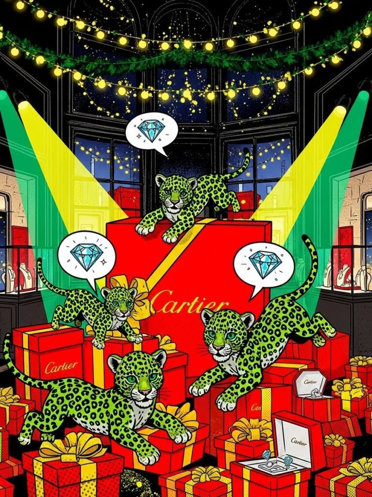 Cartier Réveille Ses Panthères Pour Noël 2025 - comdigitale.blog